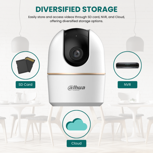 Dahua H4a 4mp Wireless Ip Camera Free Woven Bag Ready Stock